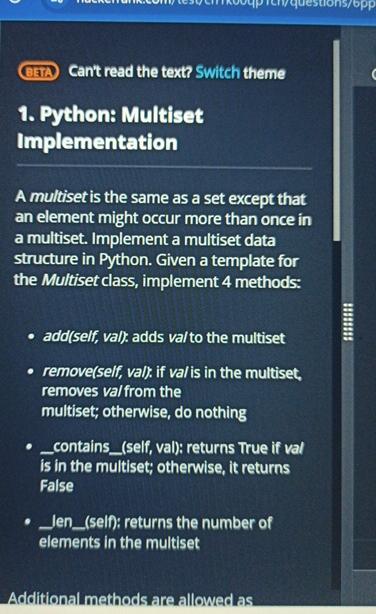 Solved (GIT) ﻿Can't read the text? Switch themePython: | Chegg.com