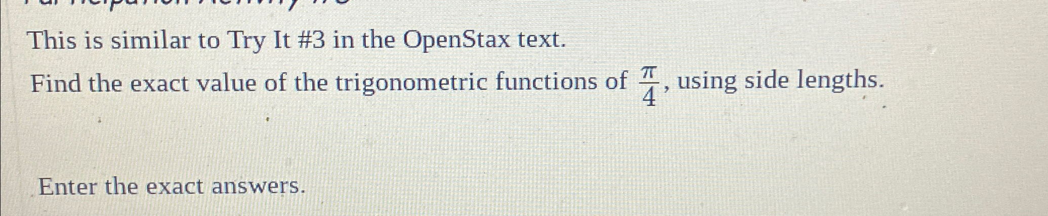Solved This is similar to Try It #3 ﻿in the OpenStax | Chegg.com