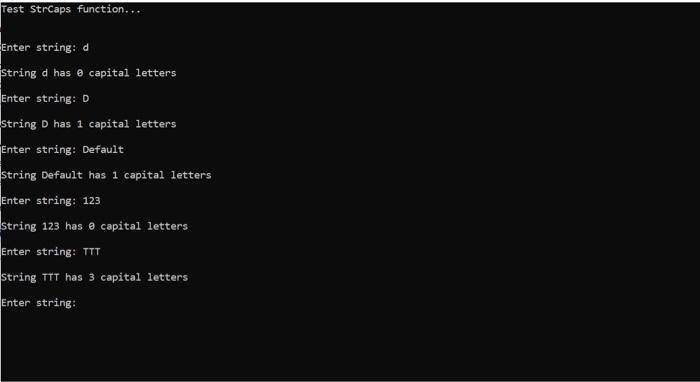 Solved B Write Strlen Function Write A Function That