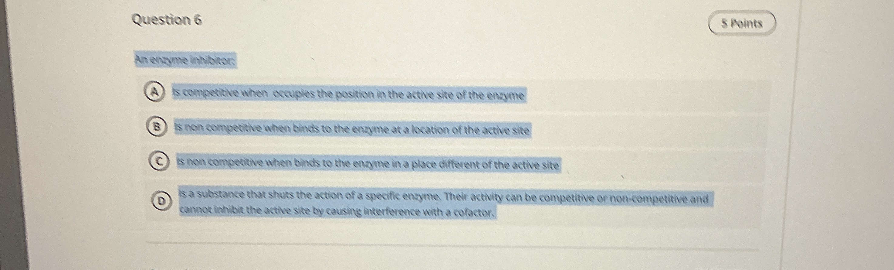 Solved Question 6 scompetive when cocuples the postion in | Chegg.com