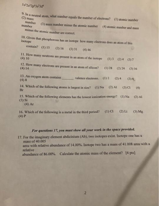 Solved For questions 1−16 by selecting the correct response | Chegg.com