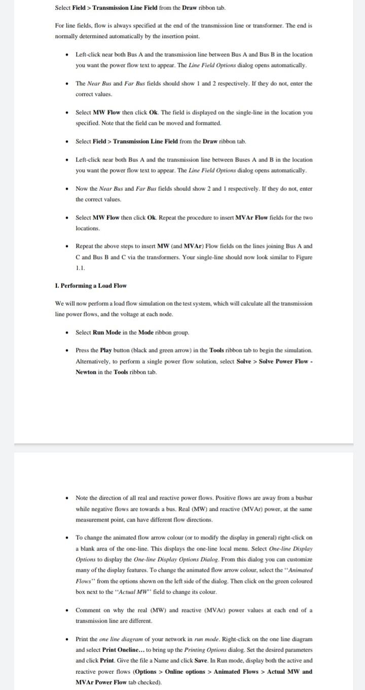 Solved INTRODUCTION TO POWER WORLD SIMULATOR INTRODUCTION: | Chegg.com