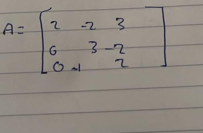 Solved olve x′=Ax A=⎣⎡1−2−6256−2−23⎦⎤A=⎣⎡200−23−13−22⎦⎤ | Chegg.com