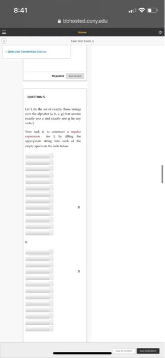 Solved ( 8:41 1 bbhosted.cuny.edu QUESTIONS Let the text | Chegg.com