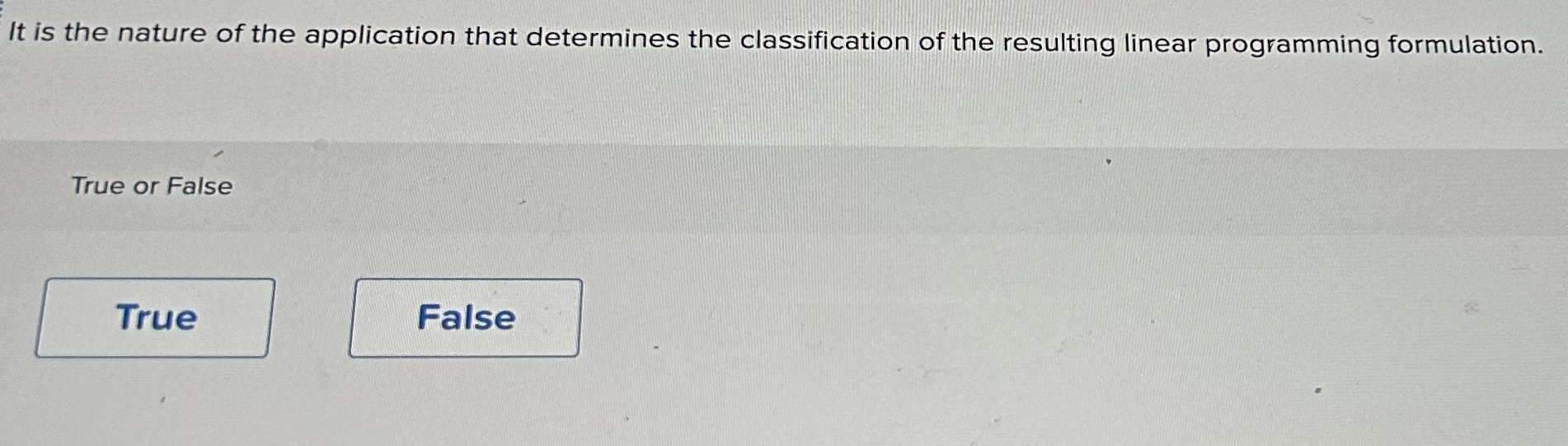 Solved It is the nature of the application that determines | Chegg.com