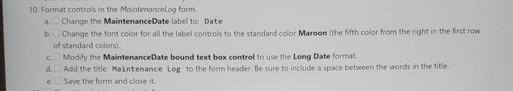 a. C. 4. Create a Single Record form using the Plants | Chegg.com