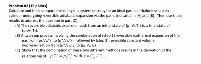 Solved Problem #2 (15 points) Calculate and then compare the | Chegg.com