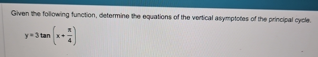 Solved Given the following function, determine the equations | Chegg.com