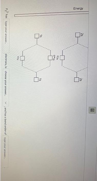 Solved Use the MO diagram above to answer the following | Chegg.com