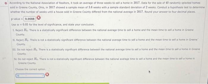 Solved According to the National Association of Realtors, it | Chegg.com