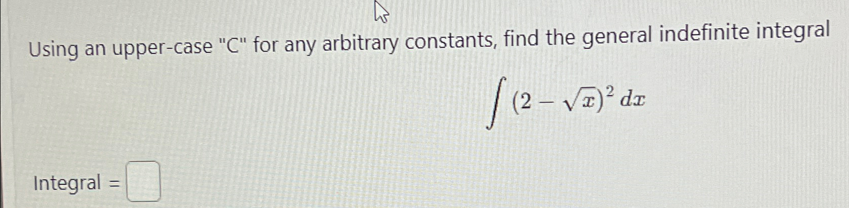 Solved Using an upper-case " C " ﻿for any arbitrary | Chegg.com