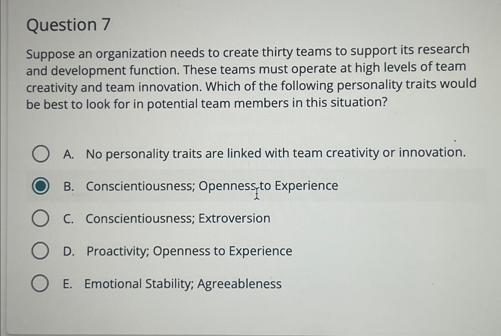 Solved Question 7Suppose an organization needs to create | Chegg.com