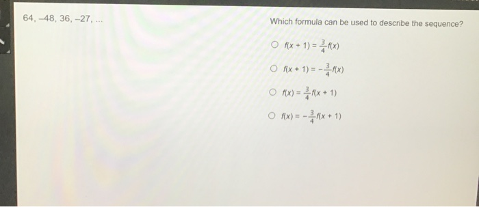 Solved What is the domain of the function on the graph? all | Chegg.com
