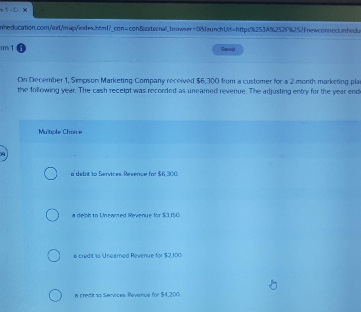 On December 1, Simpson Marketing Company received | Chegg.com