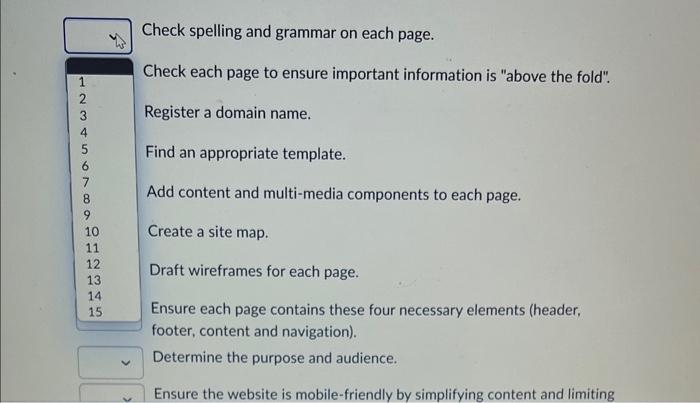 Solved Check spelling and grammar on each page. Check each | Chegg.com