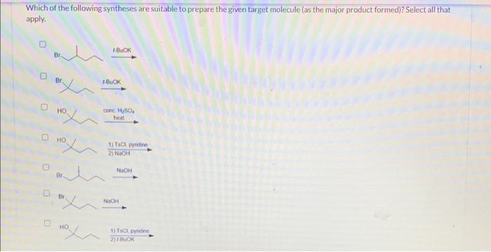 Solved Provide a synthesis for the target molecule shown | Chegg.com