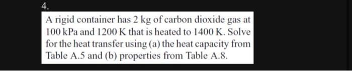Solved A rigid container has 2 kg of carbon dioxide gas at | Chegg.com