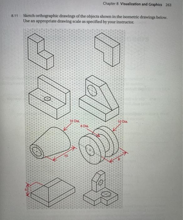 Solved Chapter 8 Visualization and Graphics 263 8.11 Sketch | Chegg.com