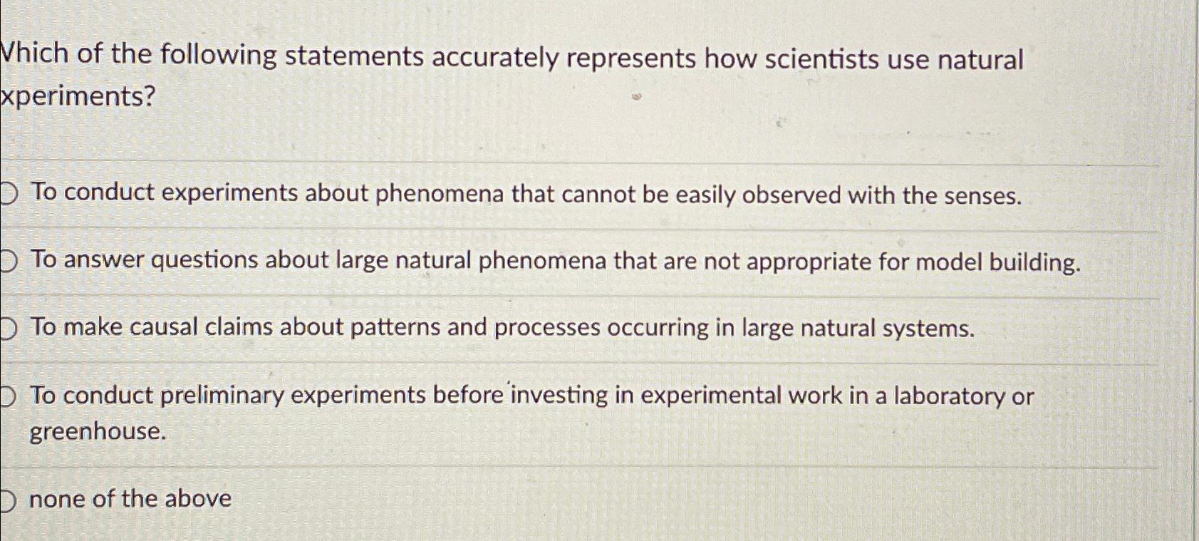 Solved Which of the following statements accurately | Chegg.com