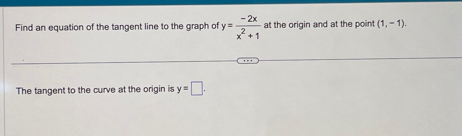 Solved Find an equation of the tangent line to the graph of | Chegg.com