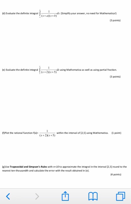 Solved Discovery Project: Patterns of Integrals Due date: | Chegg.com