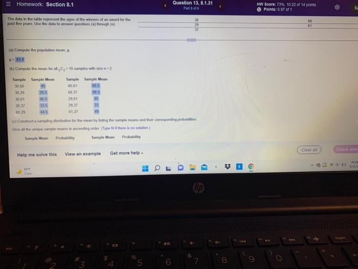 Solved Homework Section 8 1 Question 13 8 1 31 Part Of Hw