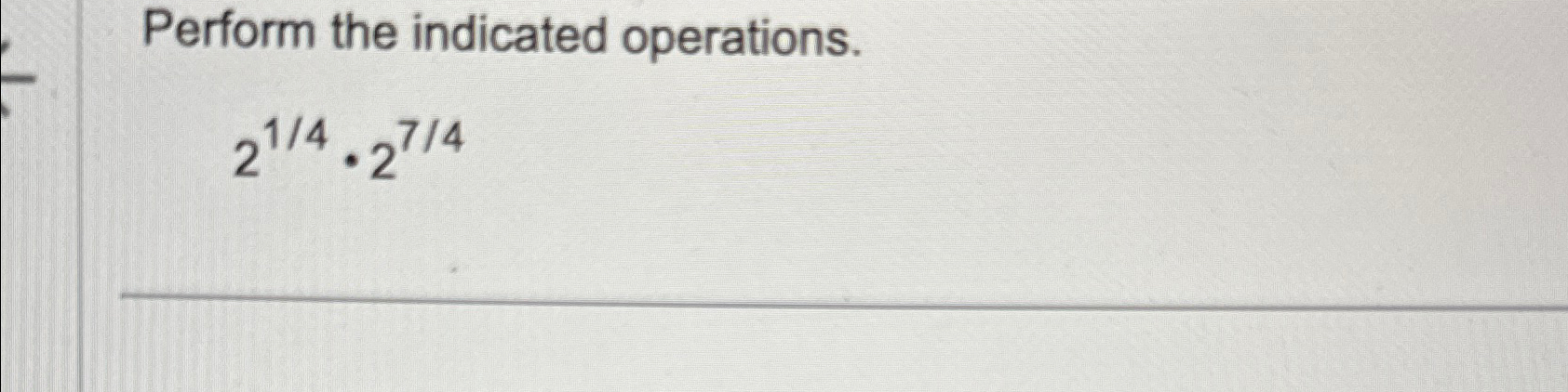 Solved Perform the indicated operations.214*274 | Chegg.com