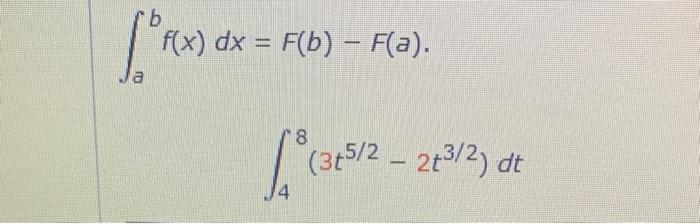 Solved Evaluate the definite integral using the Fundamental | Chegg.com