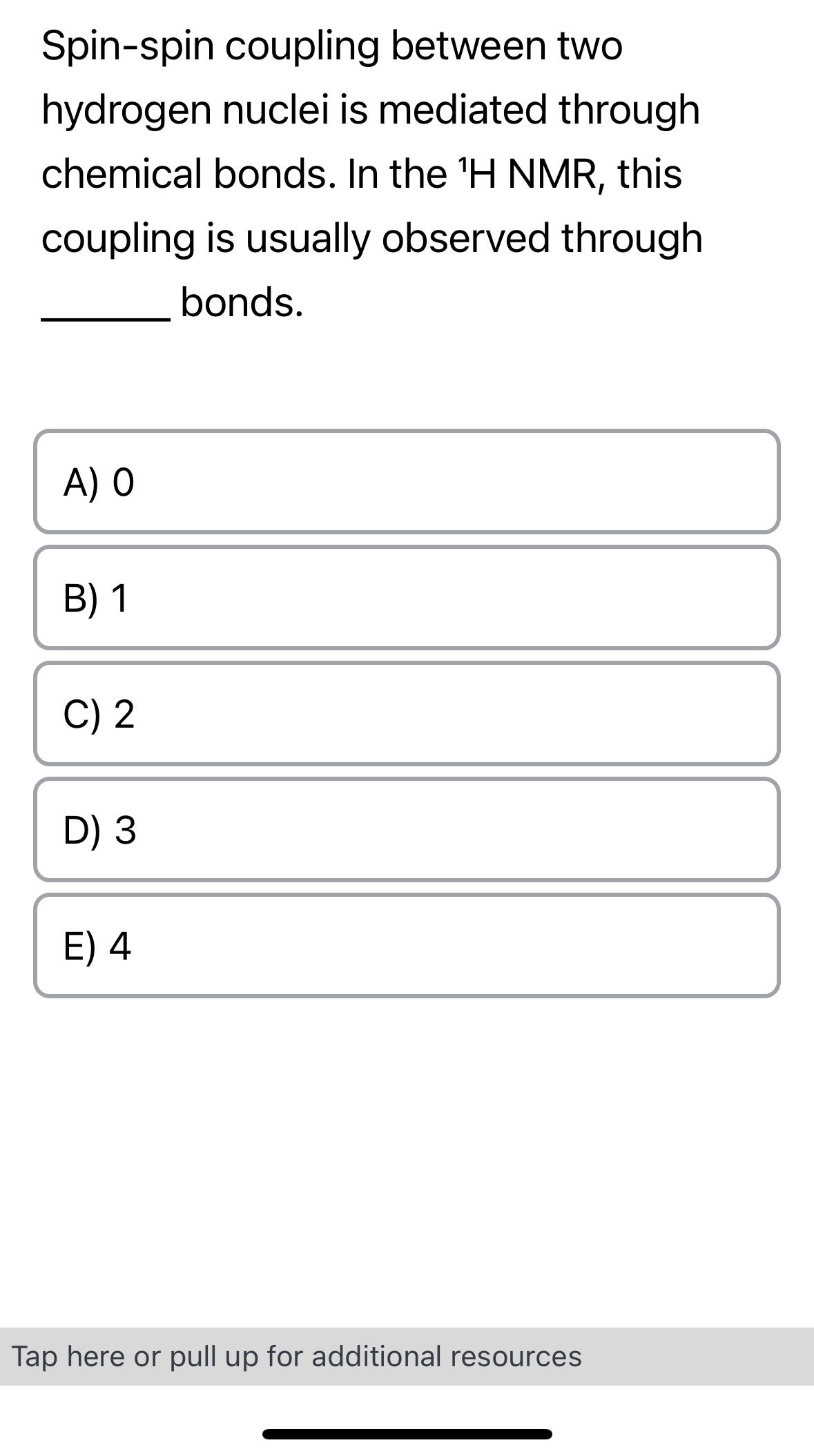 Solved Spin-spin coupling between two hydrogen nuclei is | Chegg.com
