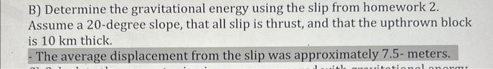 Solved what is highlighted is the average displacement from | Chegg.com