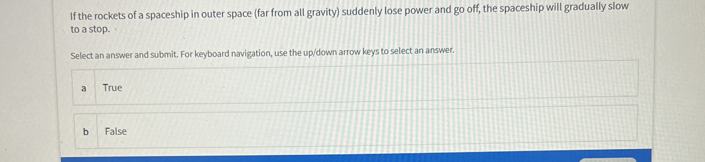 Solved If the rockets of a spaceship in outer space (far | Chegg.com