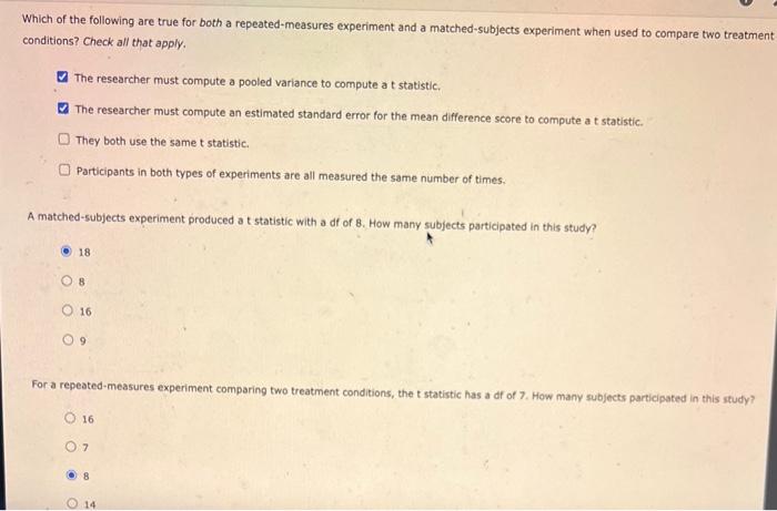 Solved Which of the following are true for both a | Chegg.com