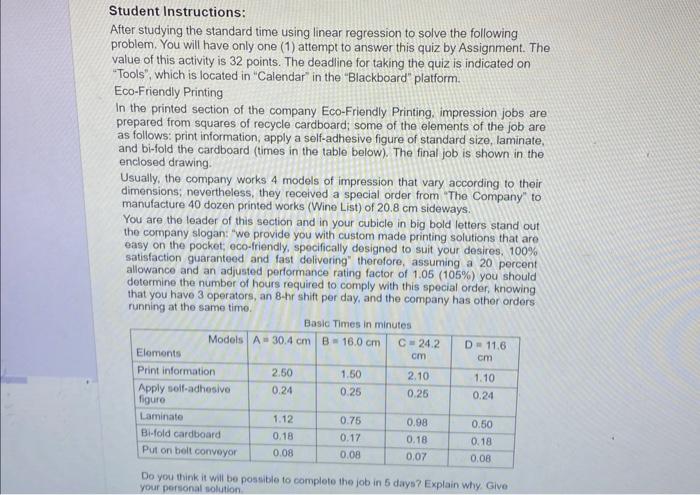 Solved Student Instructions: After studying the standard | Chegg.com
