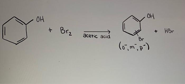 Solved Draw the mechanism for the bromination of Phenol | Chegg.com