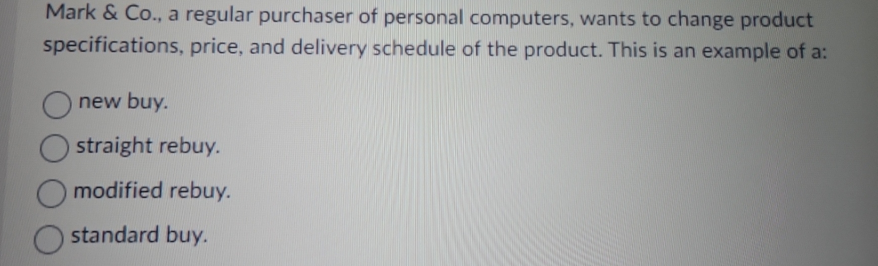 Solved Mark & Co., ﻿a regular purchaser of personal | Chegg.com