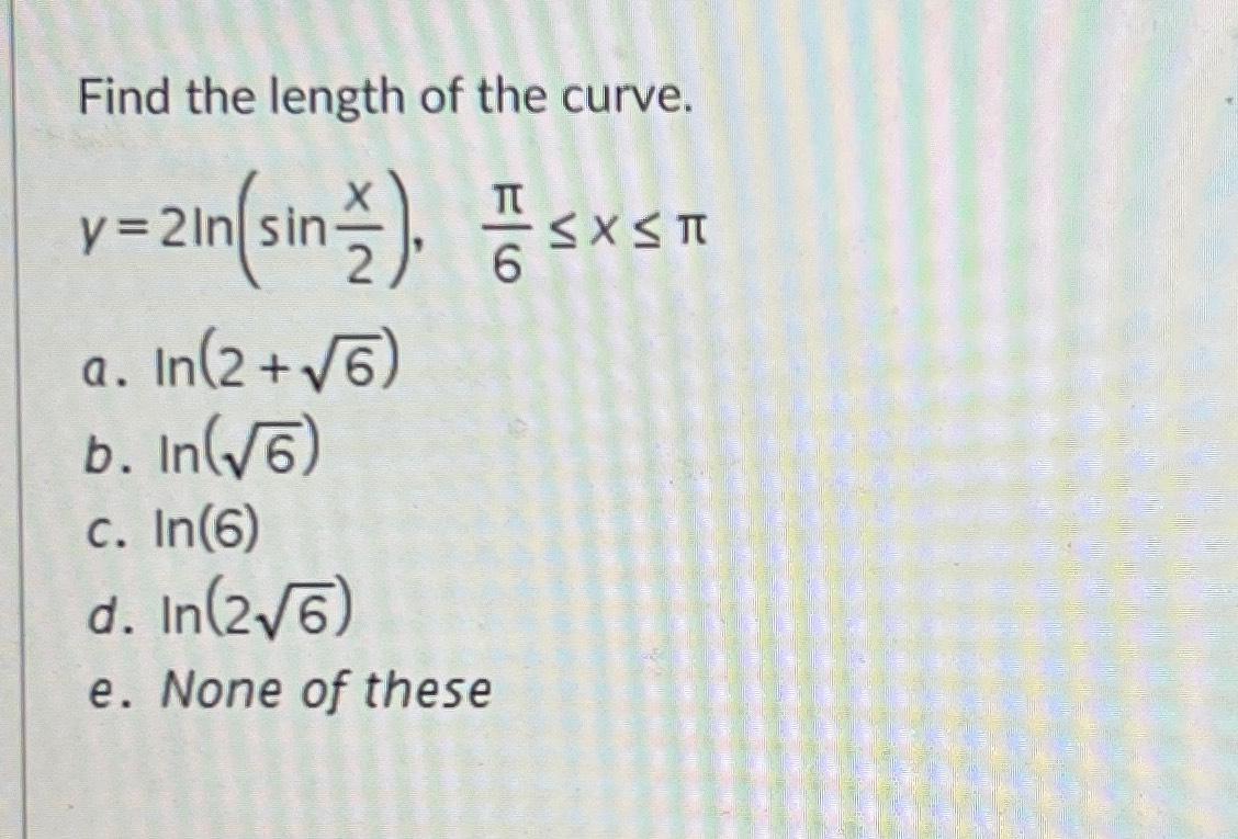 Solved Find the length of the | Chegg.com