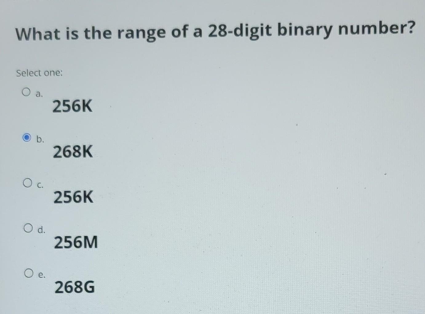 Solved Which one is the equivalent of this binary number? | Chegg.com