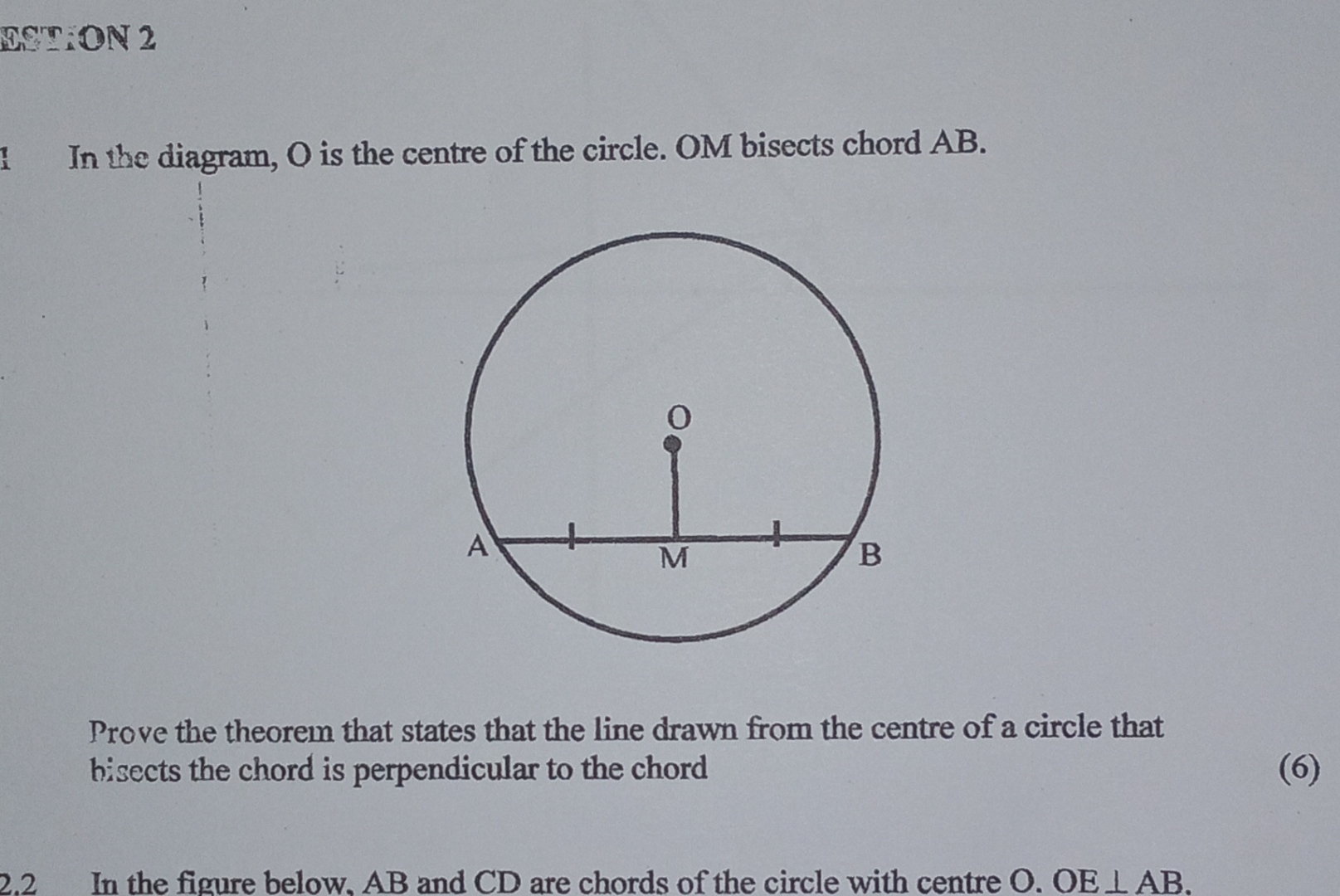 NCTON2In the diagram, O ﻿is the centre of the circle. | Chegg.com