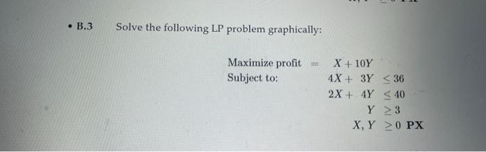 Solved solve the following lp problem graphically maximize | Chegg.com
