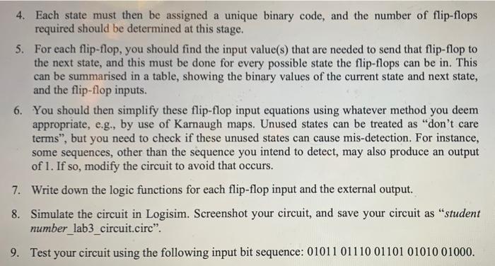 Solved my nunber is 1011 can you do the circuit using | Chegg.com