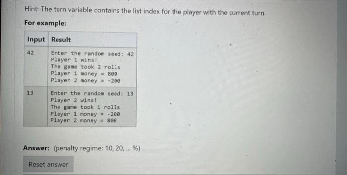 Solved The following is the base code for a monopoly game | Chegg.com