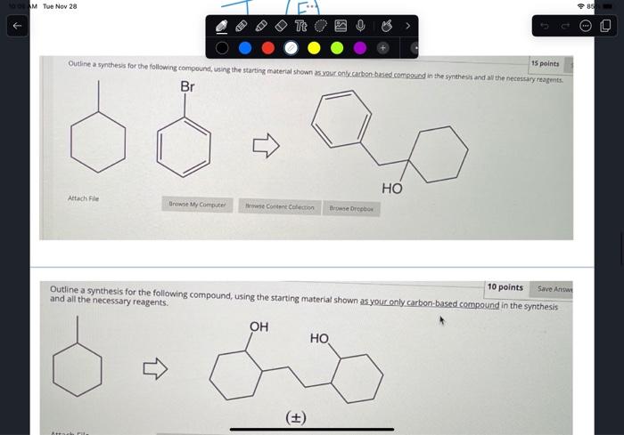 Solved 15 points dill the necosciprosigents. Artach file | Chegg.com
