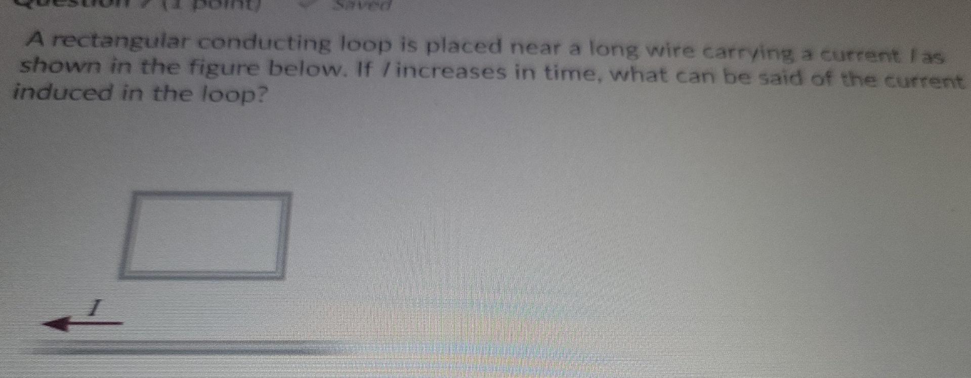 Solved A rectangular conducting loop is placed near a long | Chegg.com