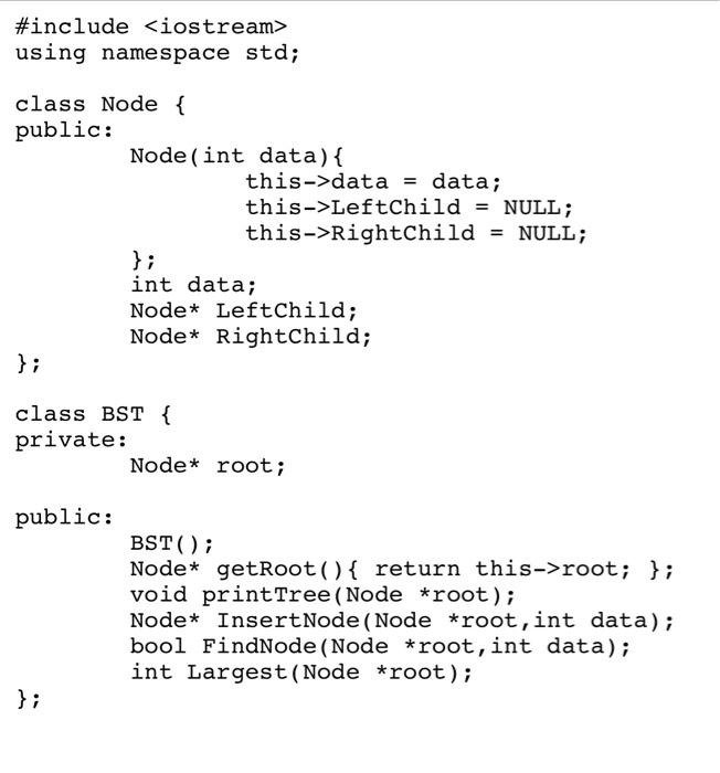 Solved In C++follow all instructionshave int main to get | Chegg.com