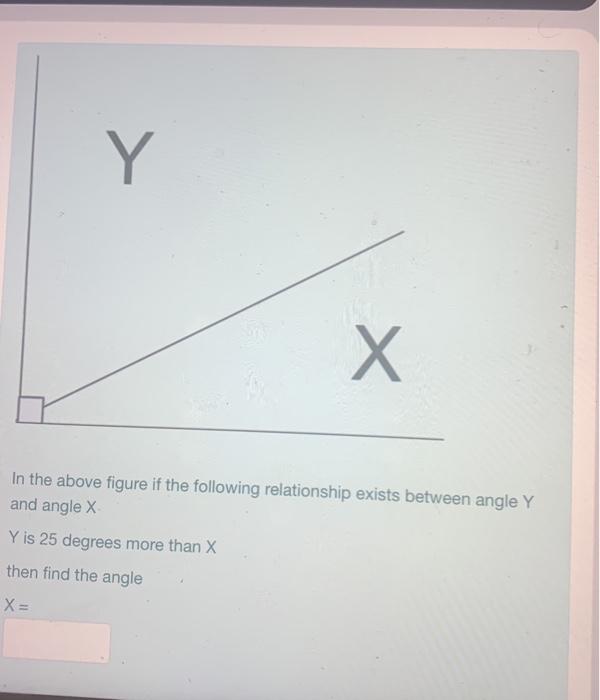 Solved Y x In the above figure if the following relationship | Chegg.com