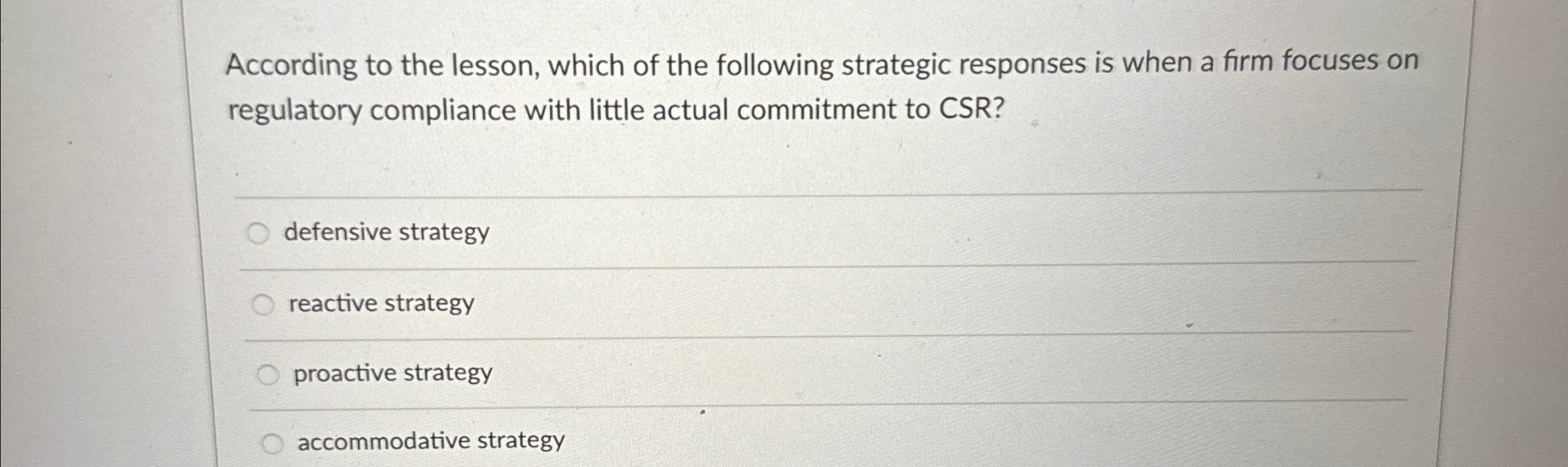 Solved According to the lesson, which of the following | Chegg.com