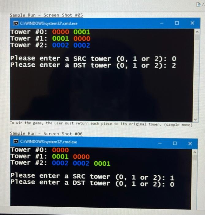 Solved CPP-A10 - STL Vector Tower Shuffle RR Accessibility | Chegg.com