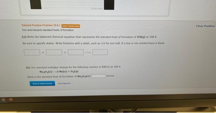 Solved Tutored Practice Problem 10.6.1 Use and miterpret | Chegg.com