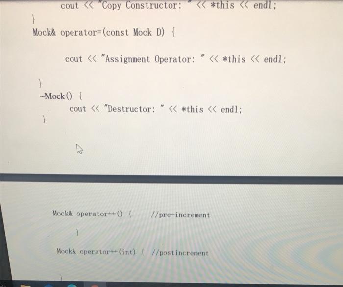 Solved please try filling this in with c++ code. and clearly | Chegg.com