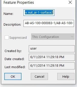 Solved Feature Properties Name: Description: Created by: | Chegg.com